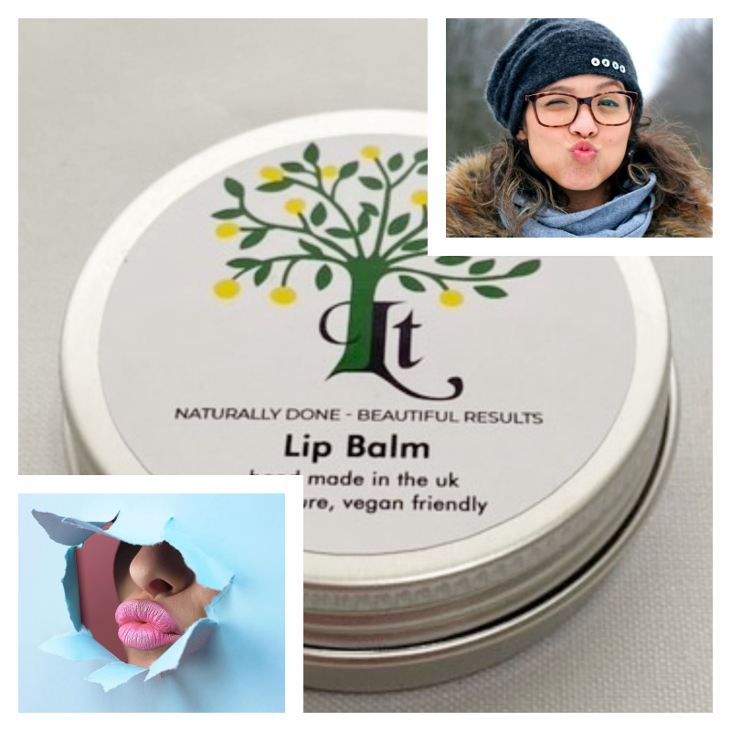Vegan Lip Balm For Dry Chapped Lips And Cold Sores